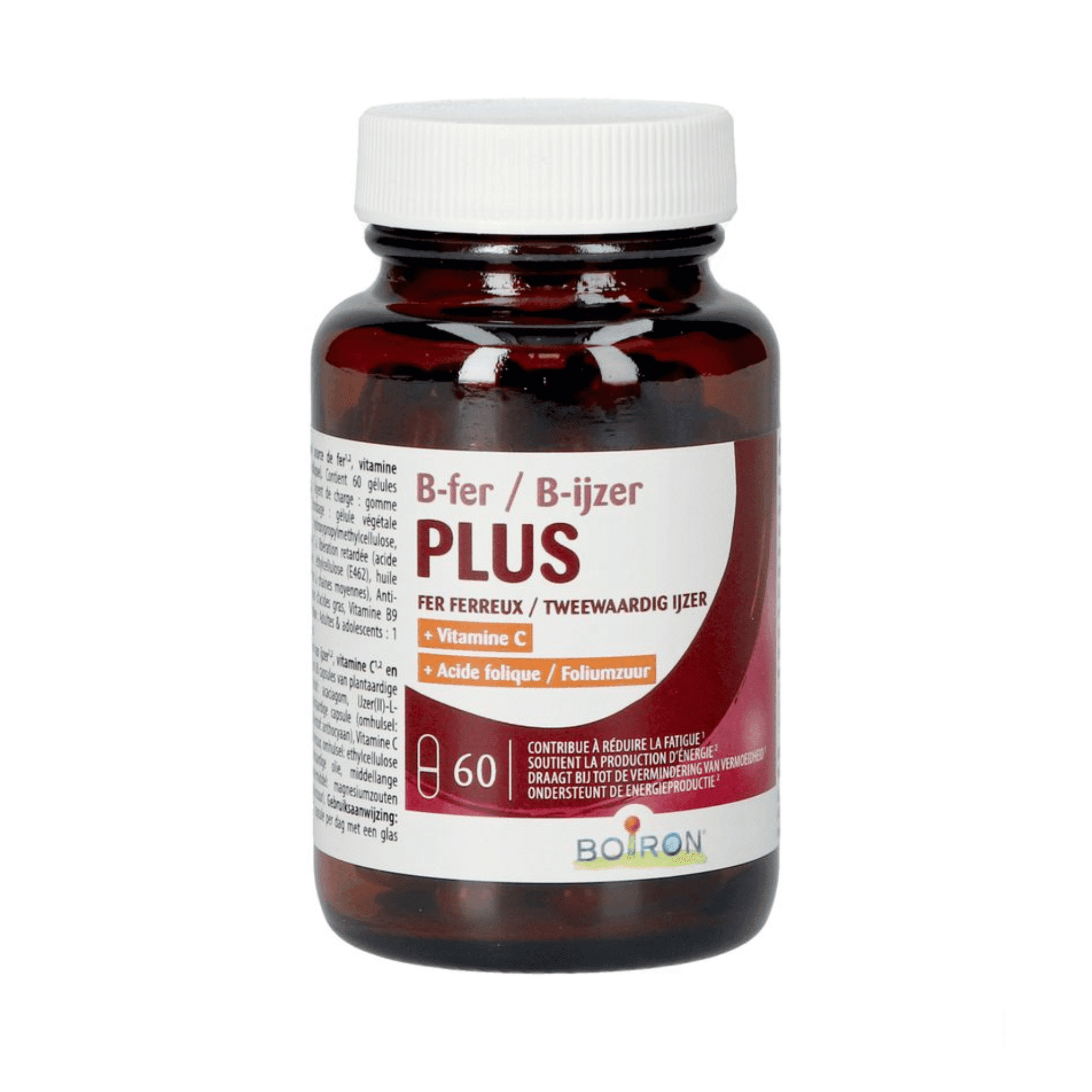 Boiron B-IJzer Plus 60 capsules | Optiphar